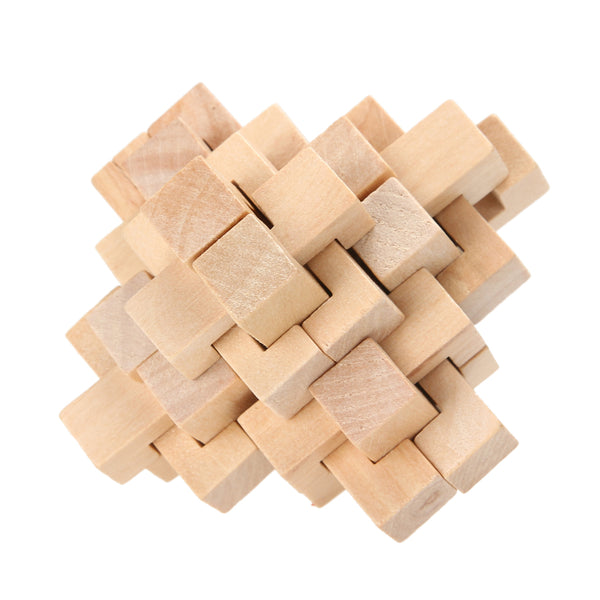 Wooden Chinese Traditional Puzzle – Brainiac's Corner